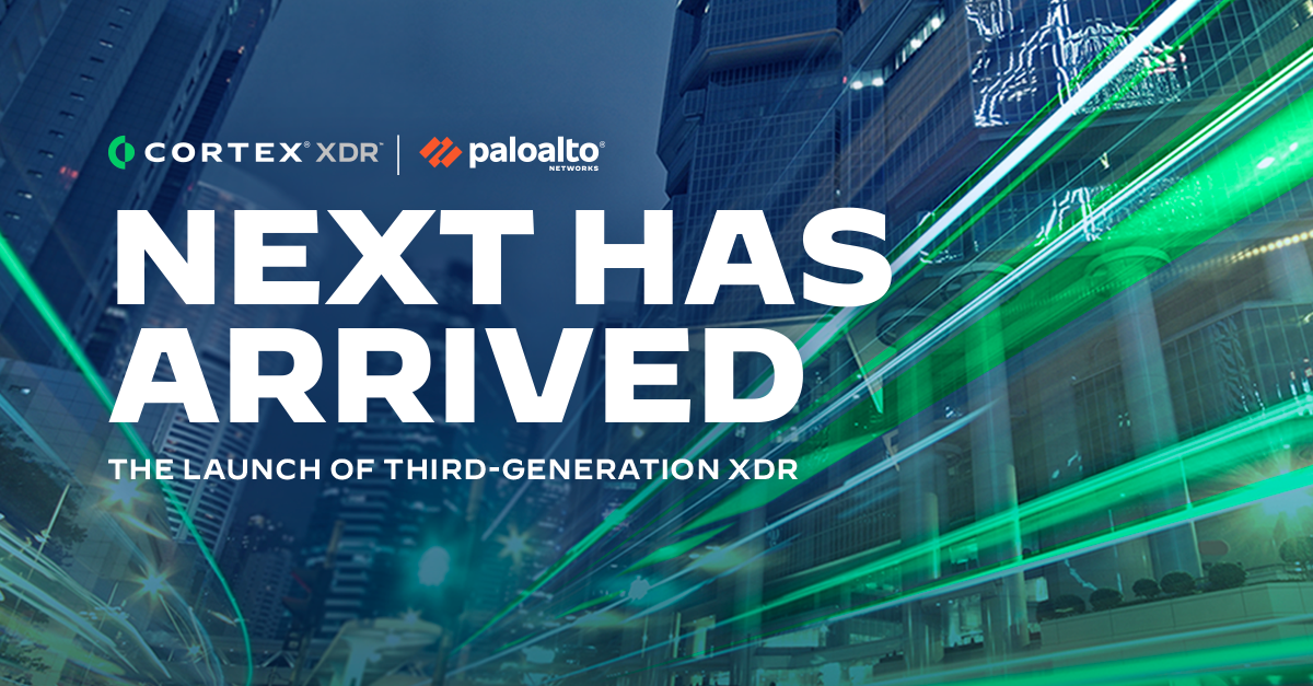 Next Has Arrived: The Launch of Third-Generation XDR